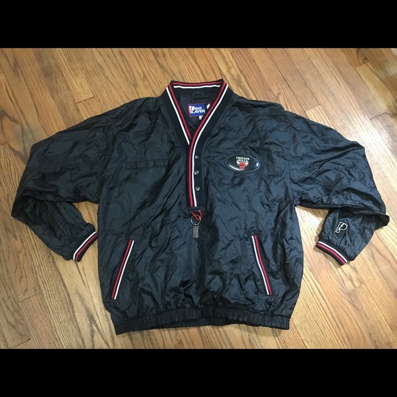 Pro Player | Jackets & Coats | Vintage Pro Player Chicago Bulls Windbreaker | Poshmark